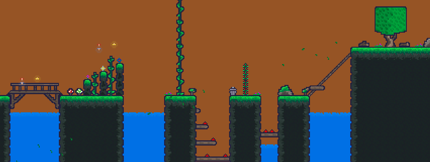 Pixel Forest Platformer Pack by MZsolti96