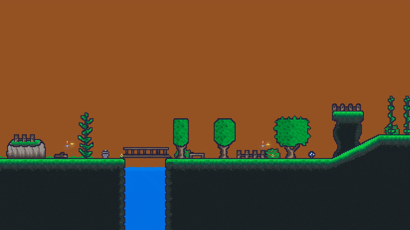 Pixel Forest Platformer Pack by MZsolti96