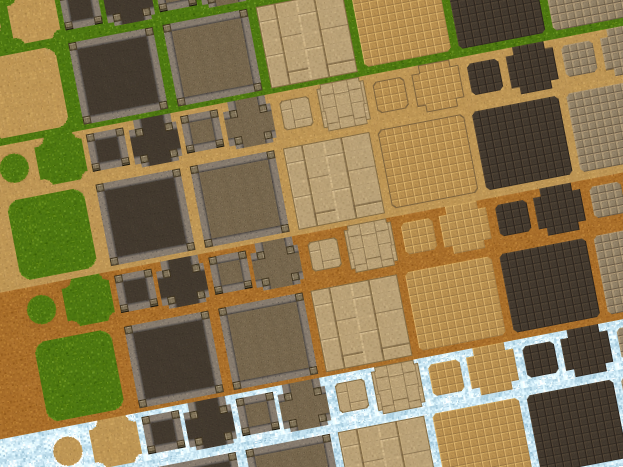 US Modern City Streets — Base Tileset (48x48, RPG Maker) by KiDD50
