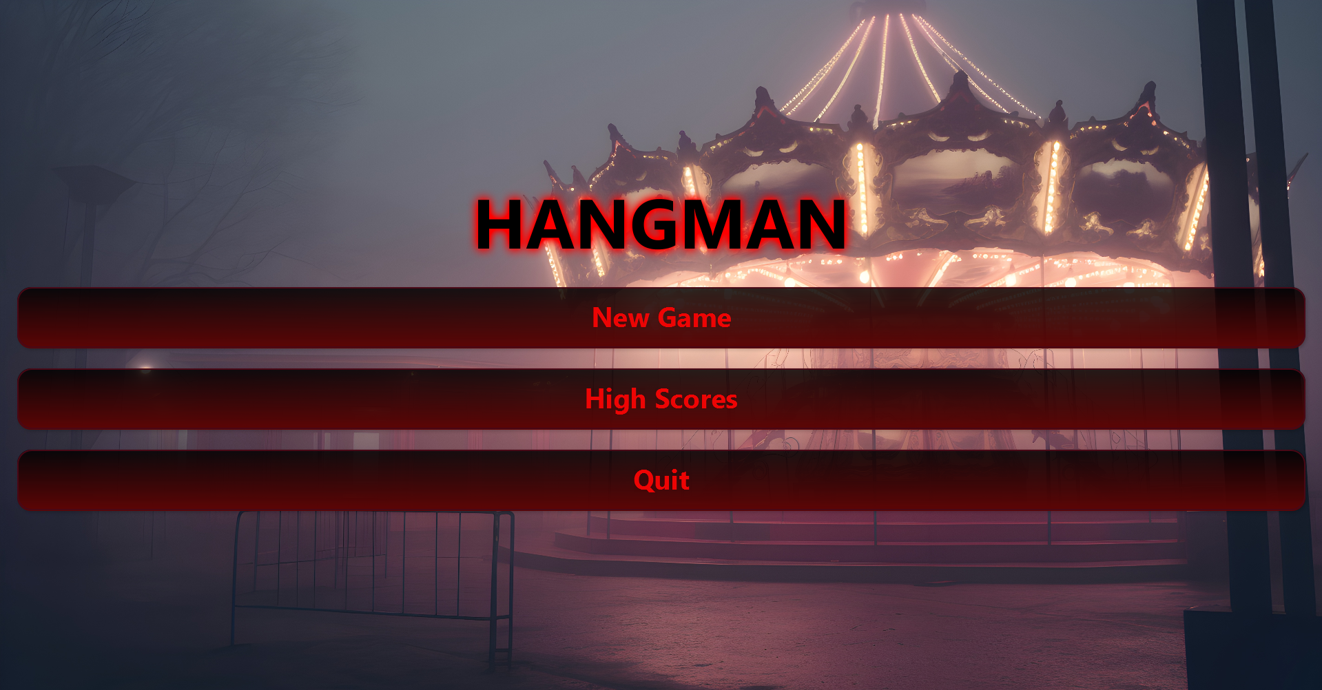 Hangman - Scary Edition by ElMortimer