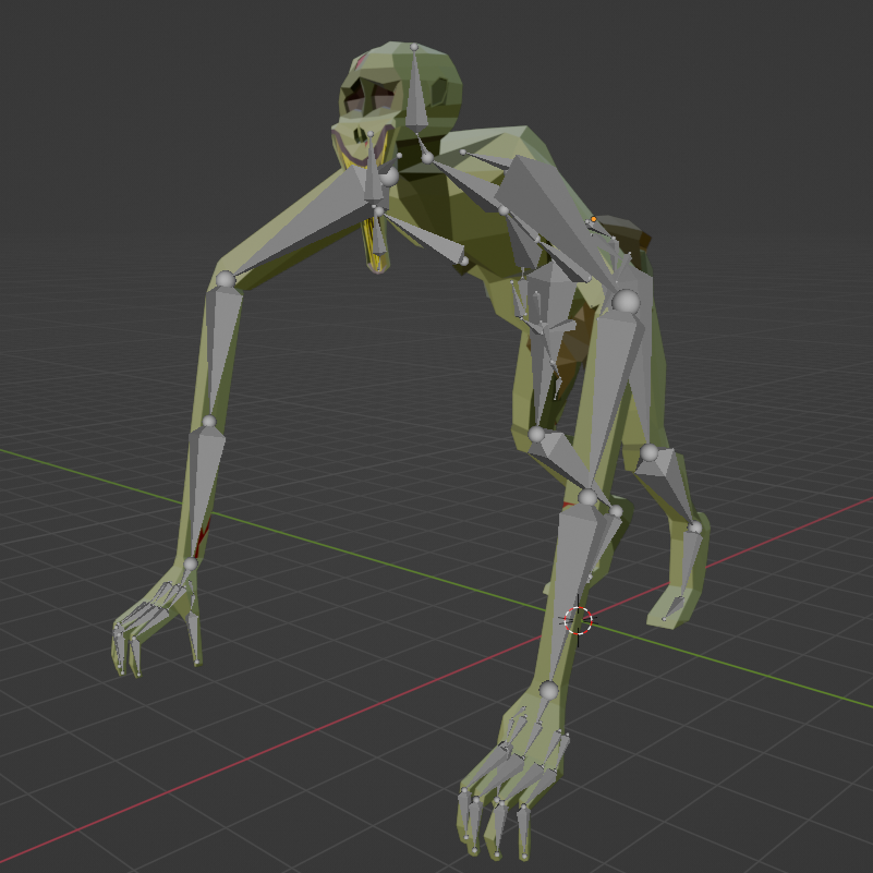 Low Poly Horror Monster by GUS