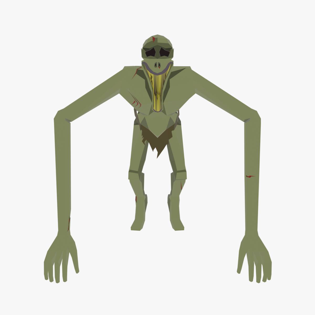 Low Poly Horror Monster by GUS