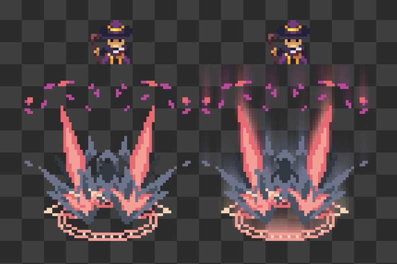 Little Wizard - 16x16 top down pixel art asset pack by Grivamor