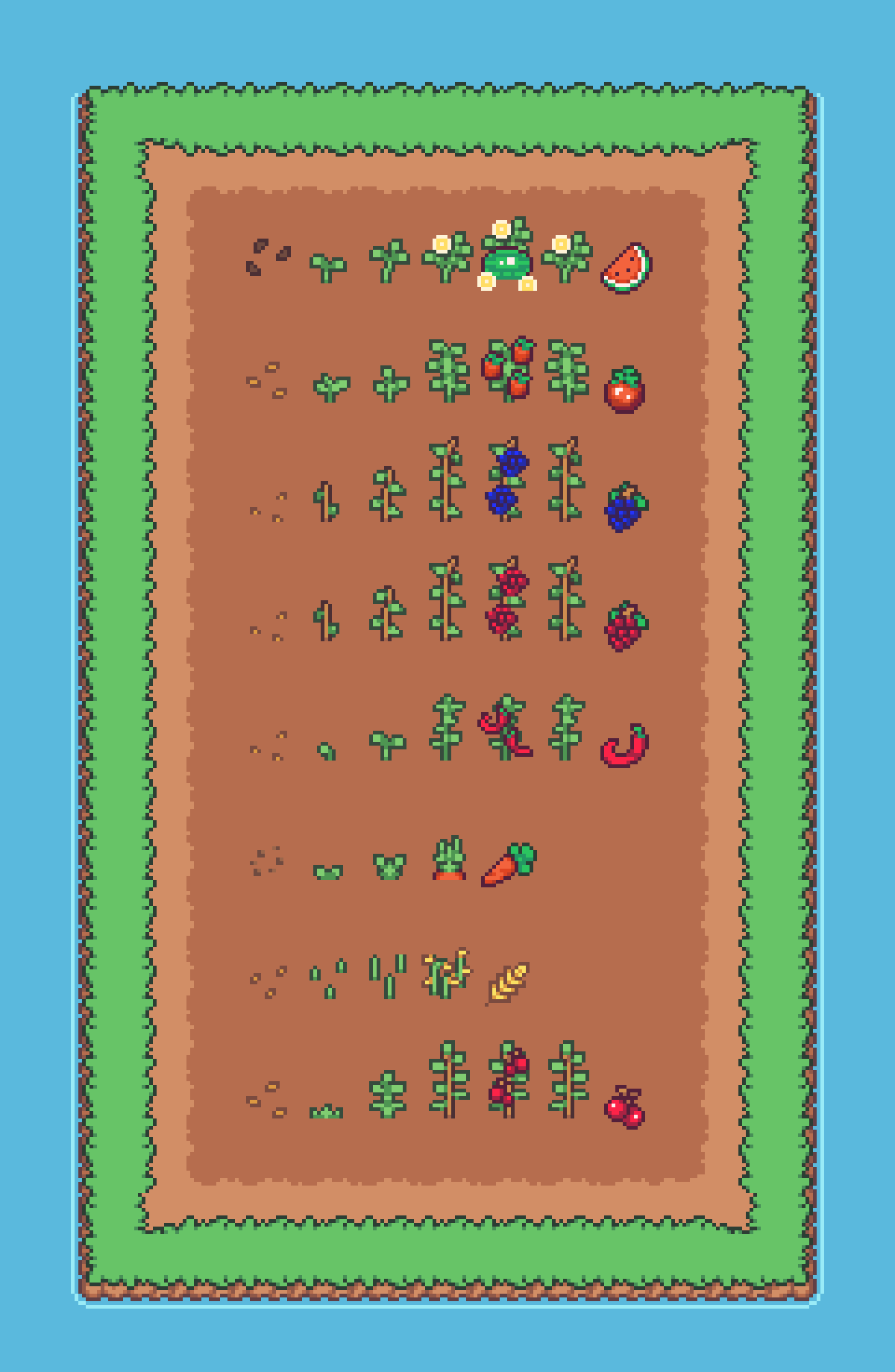 Pixel Farm Starter Pack – 16x16 Assets by BitNoirDev