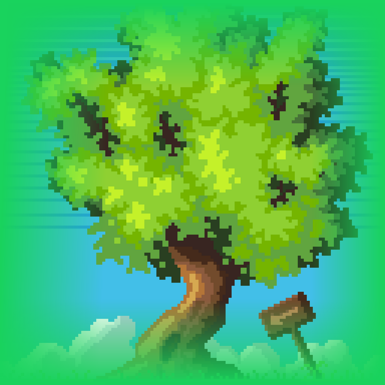 Trees assets pack by BigBuckBunny