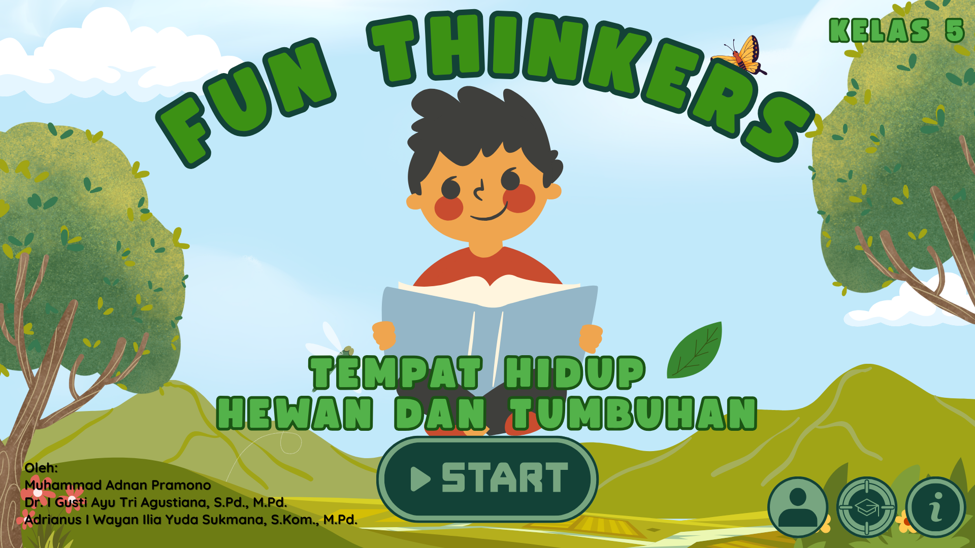 Fun Thinkers Materi Tempat Hidup Hewan dan Tumbuhan by adnan0403