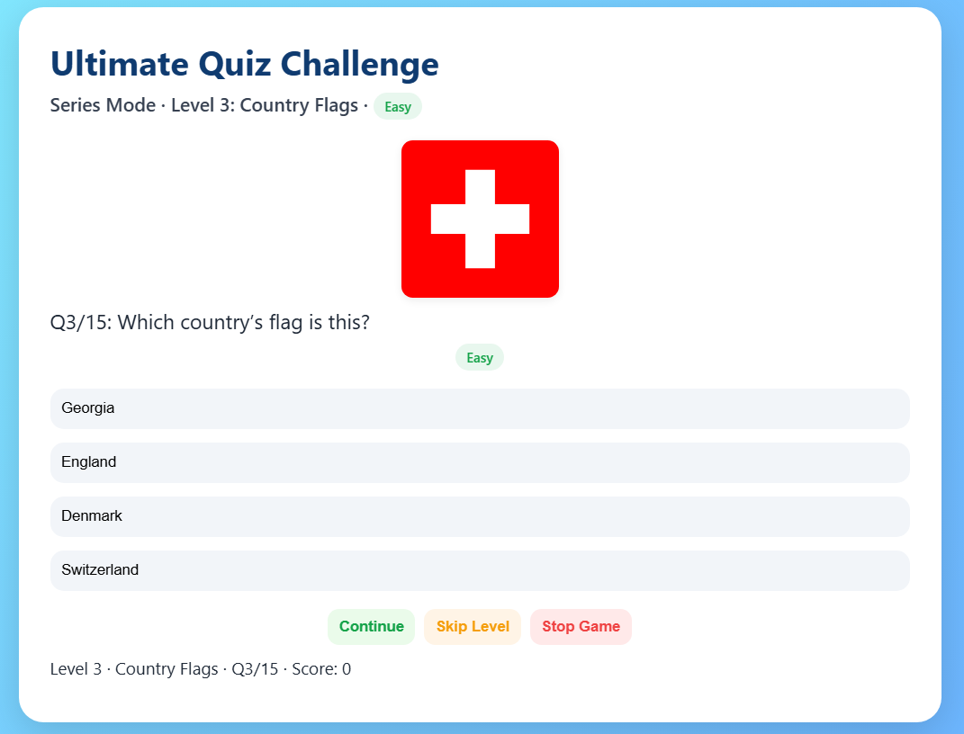 💎 Ultimate Quiz Challenge — Premium Edition by ai-game