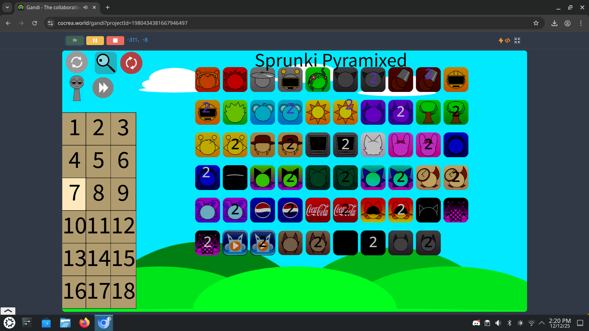 SpRUNki Mashup Simulator (Phase 1) by Coolguy12345675