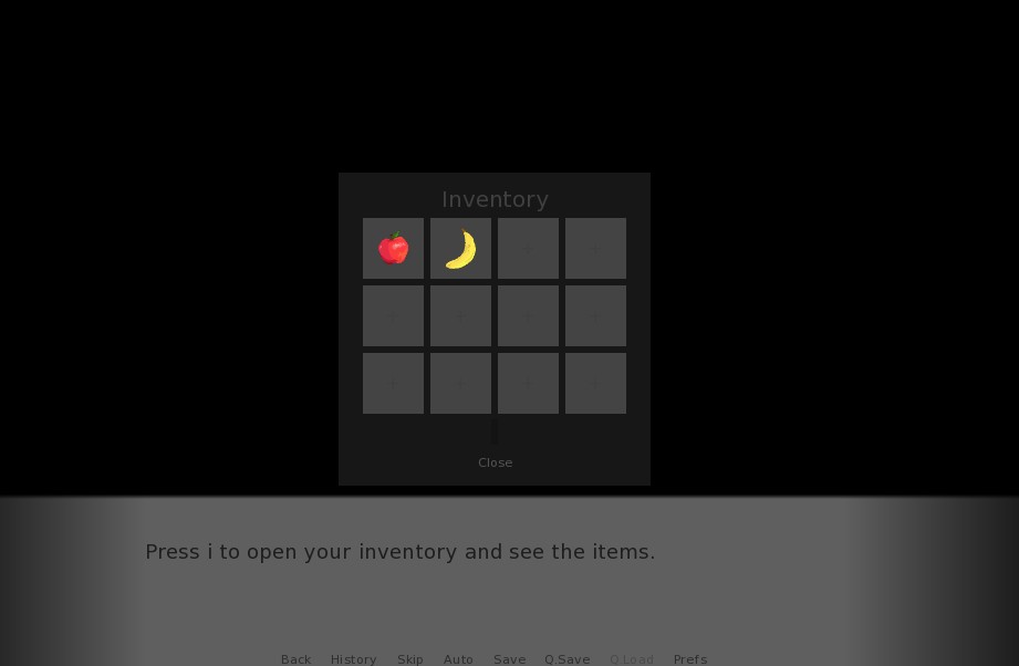simple cubby style inventory system (ren'py) by soda
