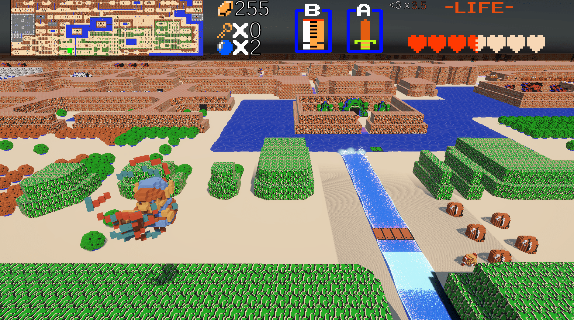 Legend of Zelda 3D Remake by zentek-videogames