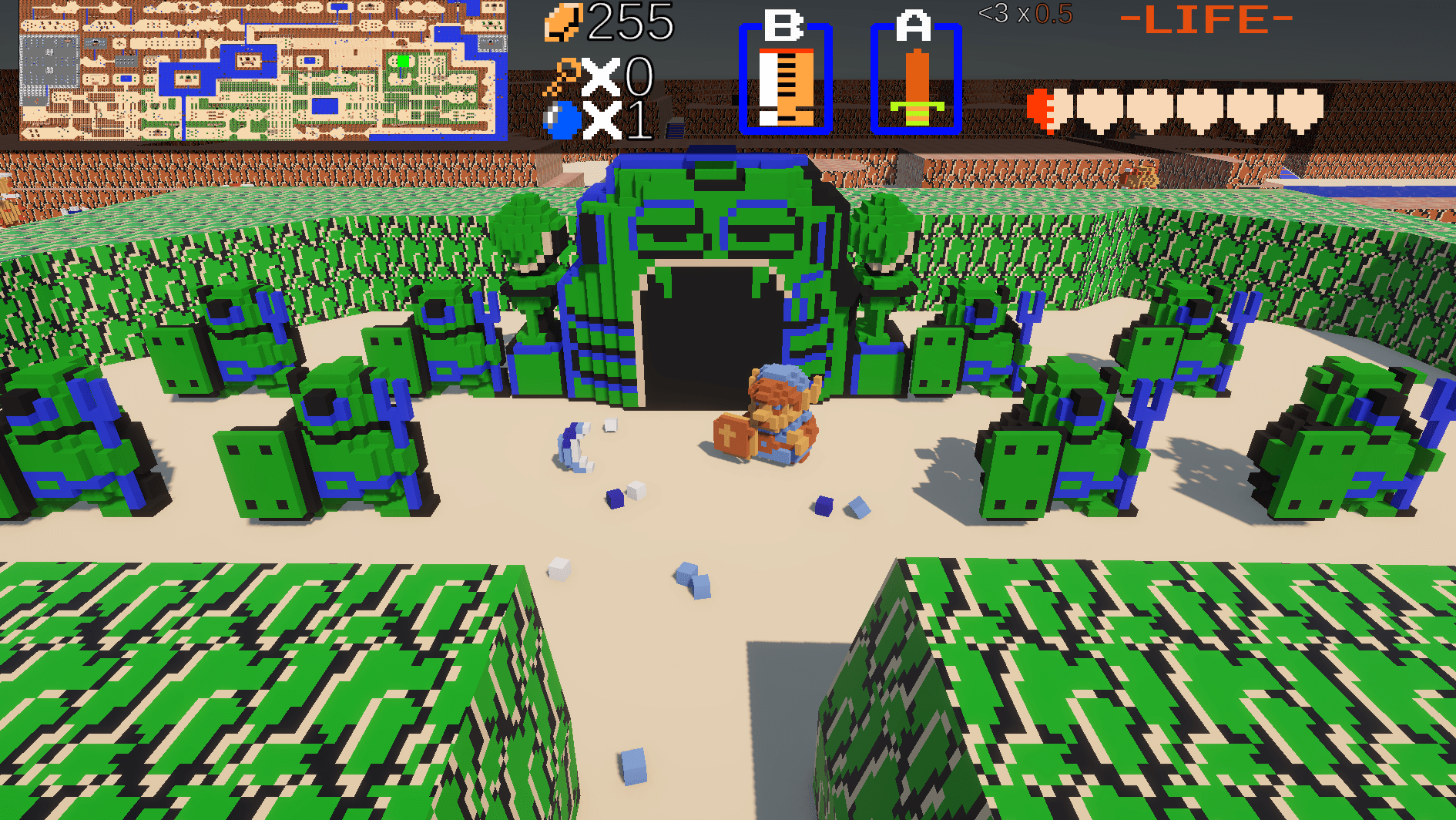 Legend of Zelda 3D Remake by zentek-videogames