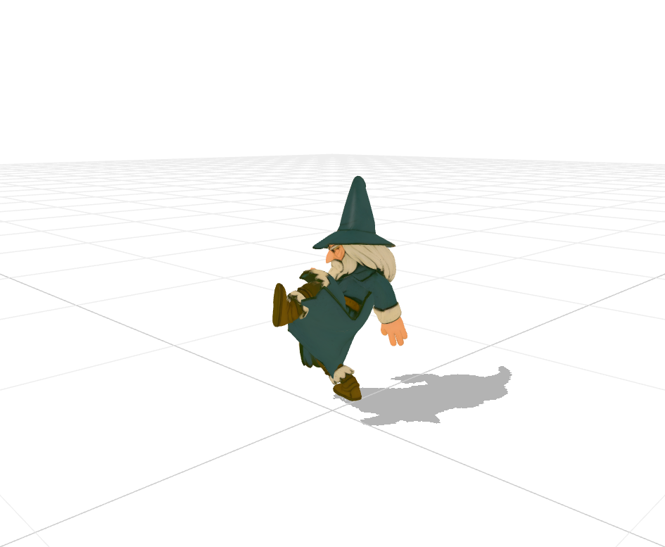 3D Northern Magician Character Rigged Pack – 3D Model with Walk, Run ...