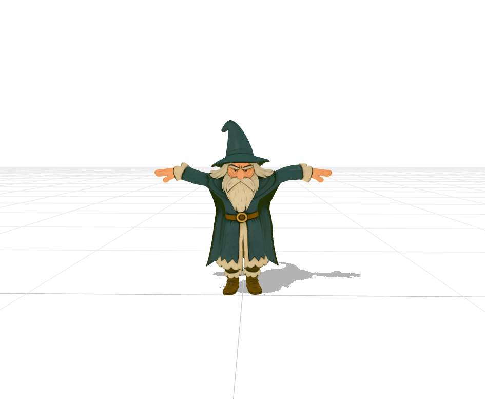 3D Northern Magician Character Rigged Pack – 3D Model with Walk, Run ...