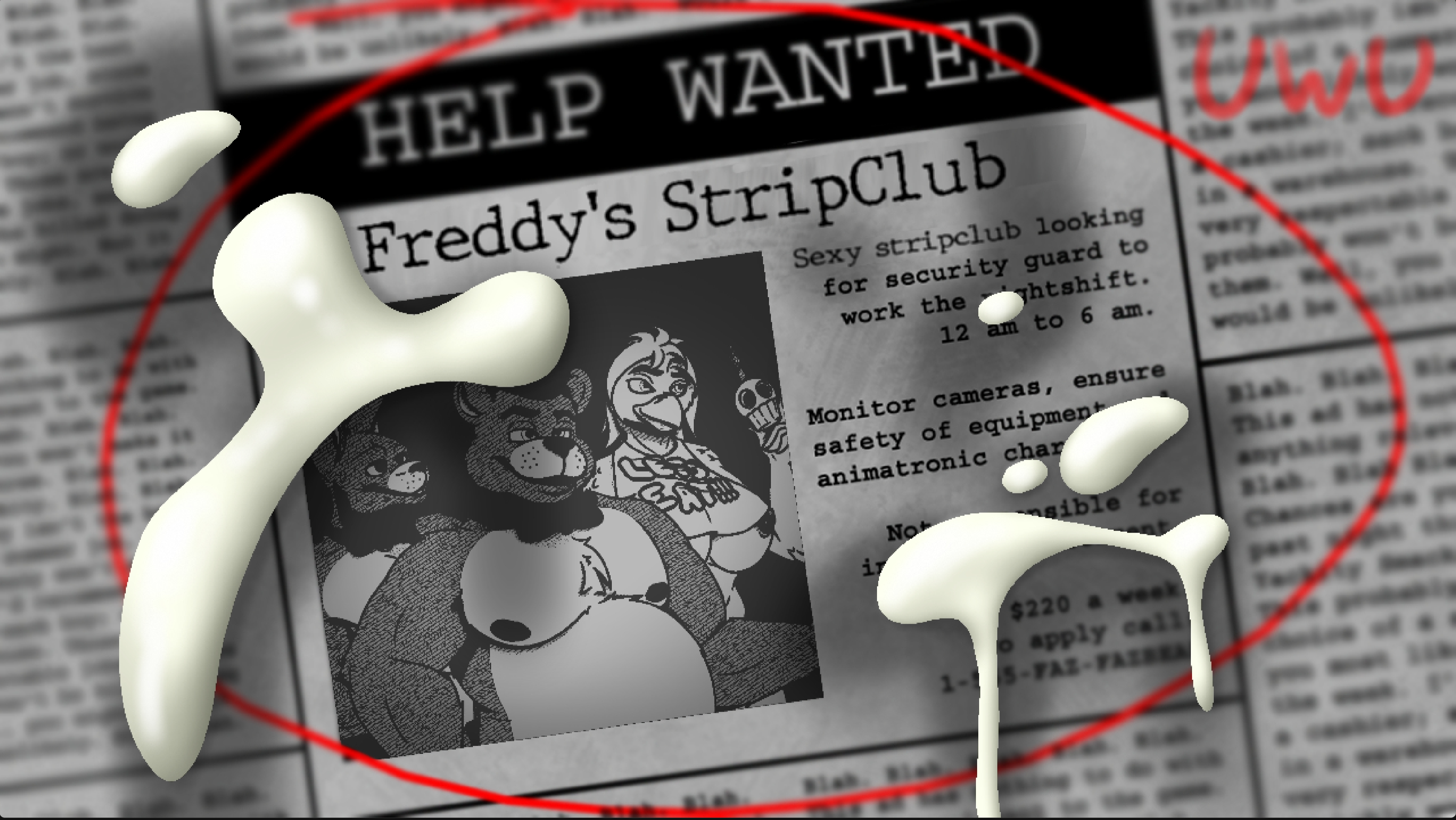 Five Nights in the Stripclub by Cheesy Cookie Corp.