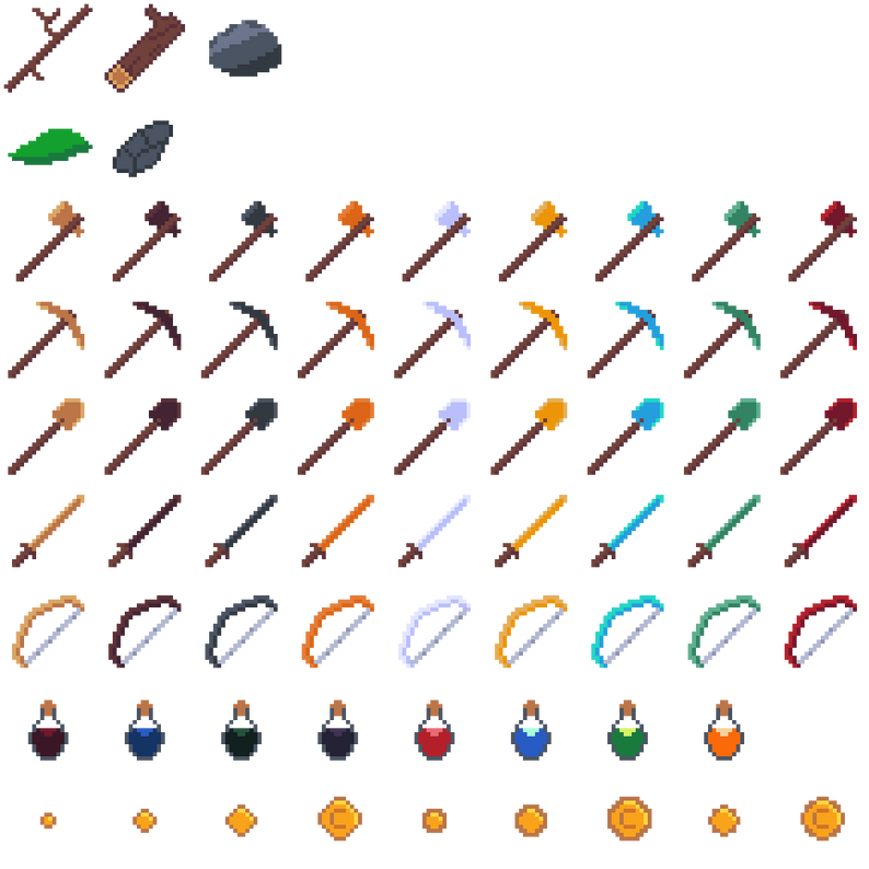 Starter Items Pack by LeDesagreable