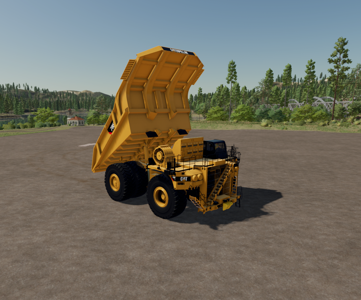 FS22 Buildable Cat 795 AC v1.0.0.1 by Critical Lift and Transport Sim ...