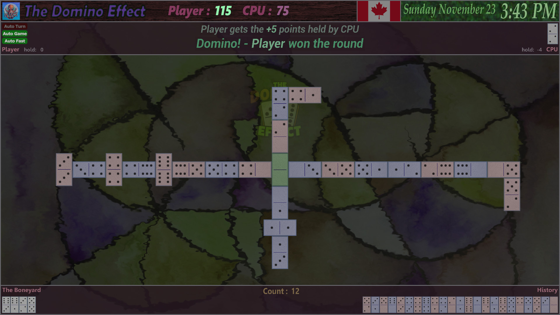 The Domino Effect (Classic Dominoes) by Fergus Buckner