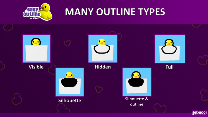 Easy Outline for Godot by Febucci