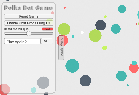 Polka Dot Game Recreation by Dysoprics