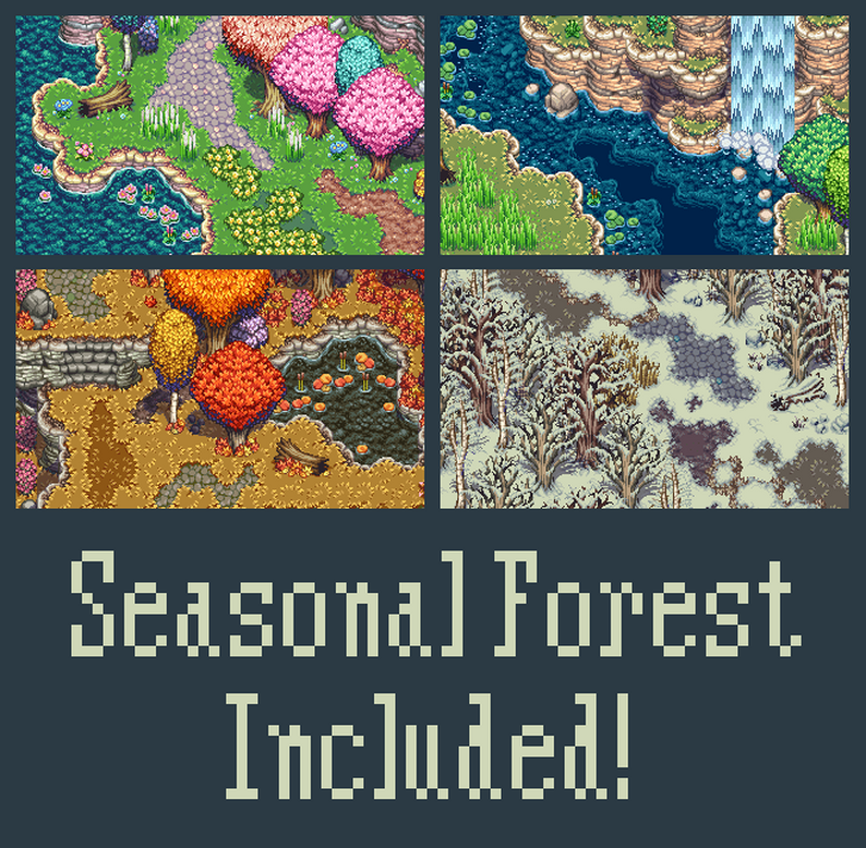 Free Mana Seed RPG Starter Pack by Seliel the Shaper