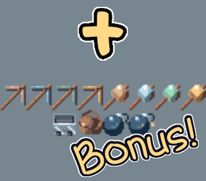 Ores and Rocks: 16x16 Overworld Pixel Sprites by Incremental Inc.