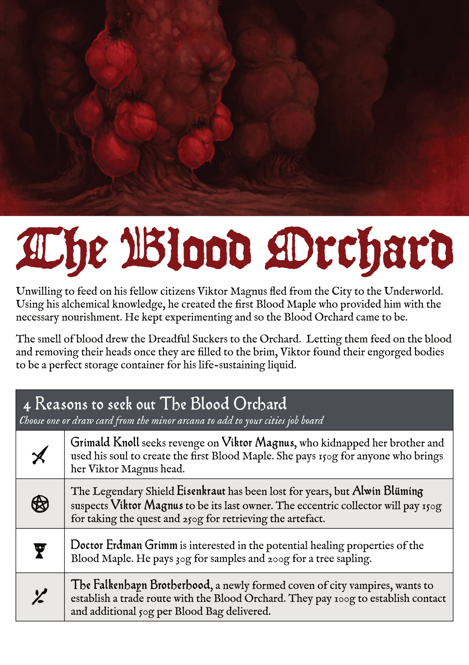 The Blood Orchard by Toadmilk