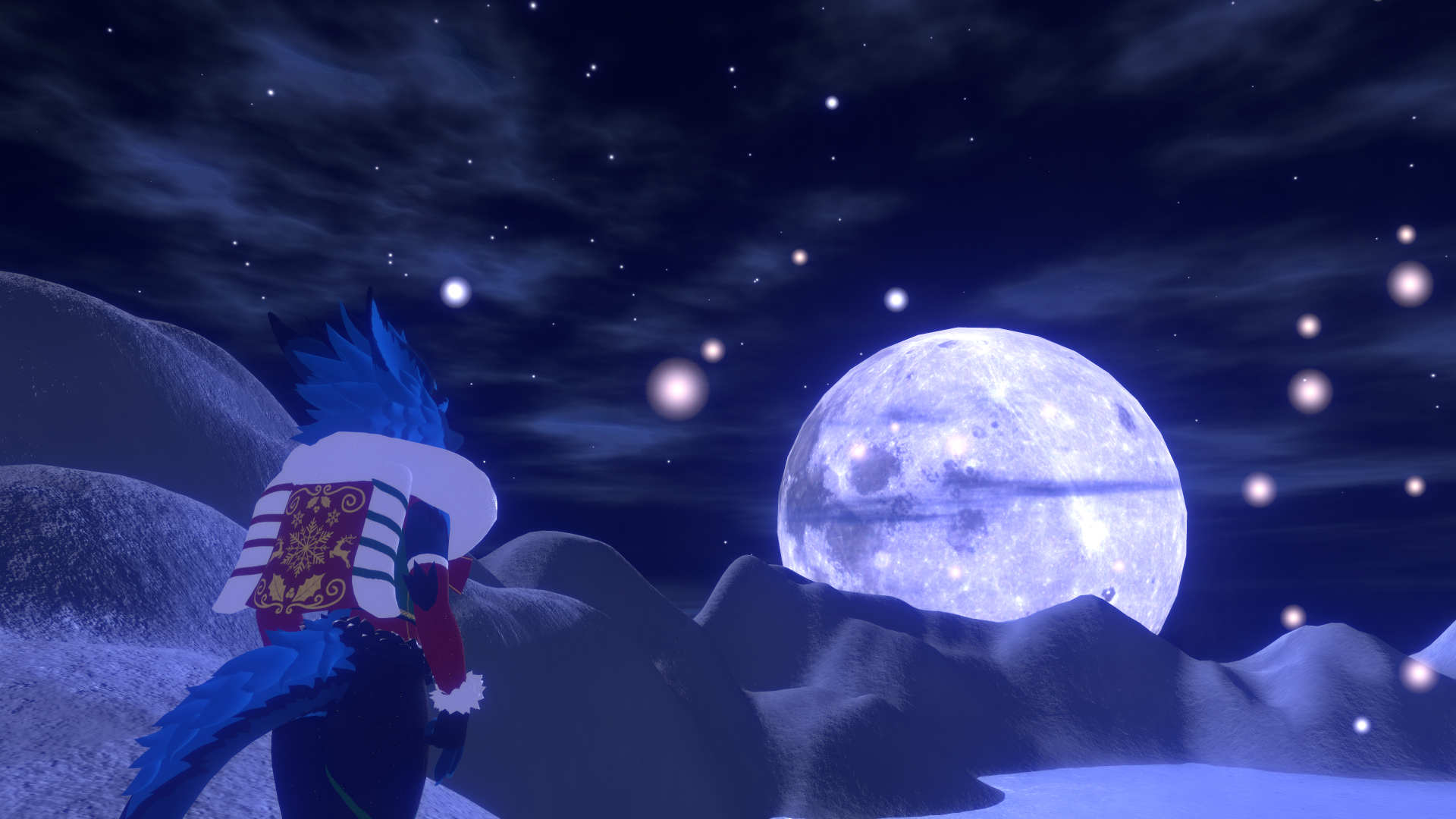Nardoragon Christmas Outfit (VRChat PC and Quest Compatible) by Kureshu