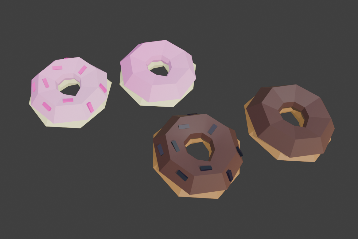 Low-Poly Sweets Pack by Paderunt