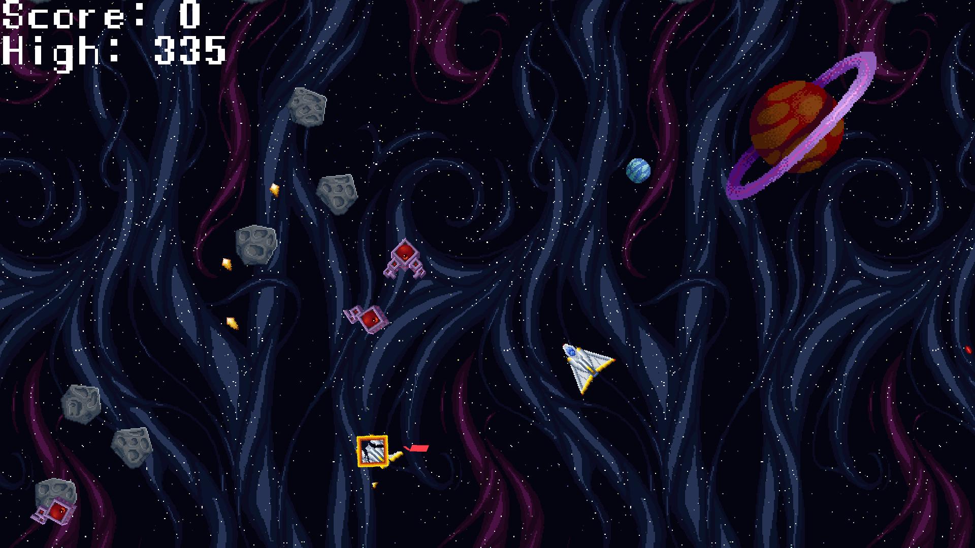 2D Shooter Space Blaster by ToxicSphynx