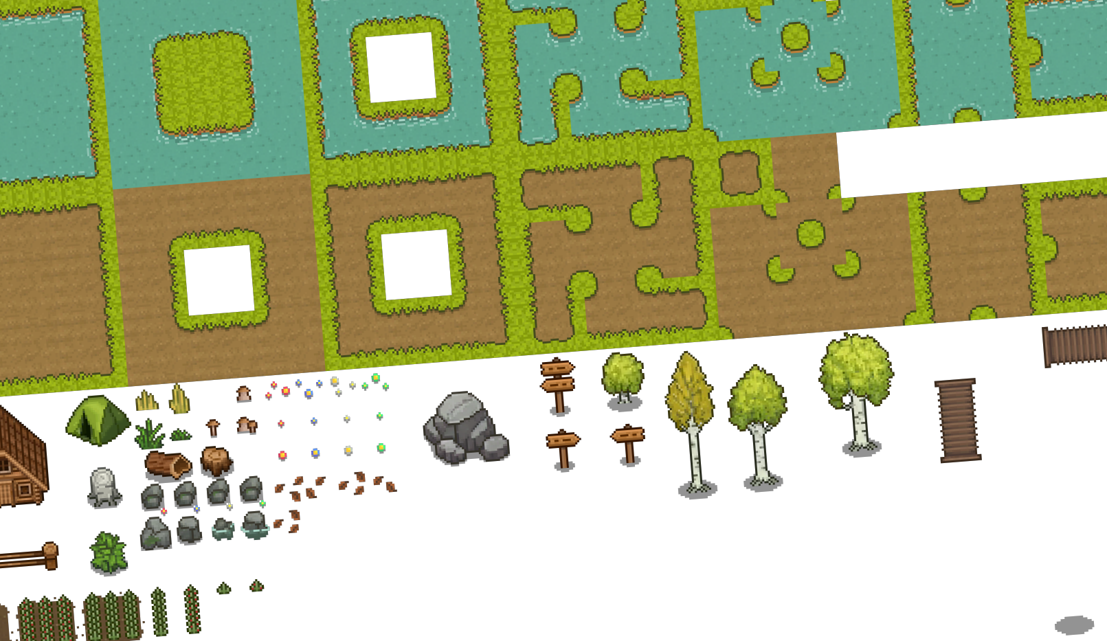 Birch Forest-Tileset by Acxa Rmz