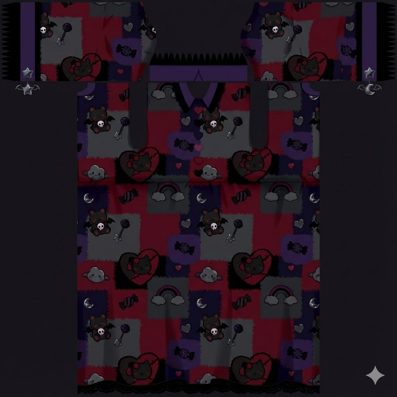 VRoid Skins Pack by 8BITVAPOR