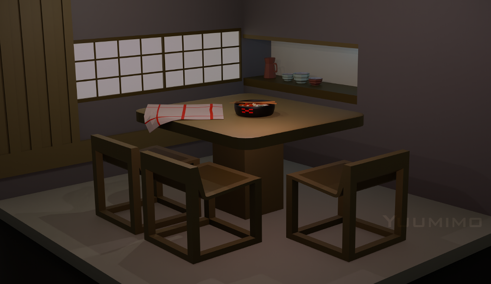 Stylized Tofu Soup Asset by Yuumimo