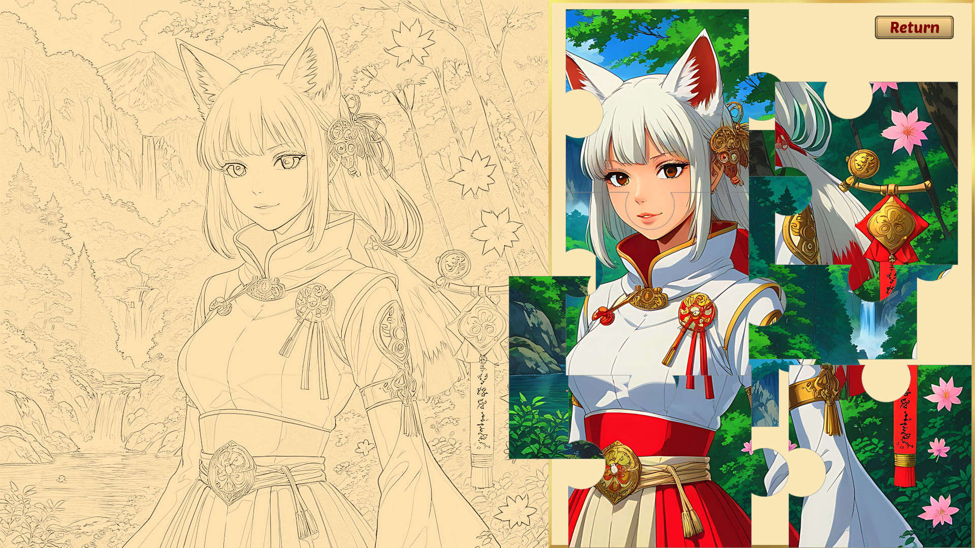 Anime Char puzzle by Marvini