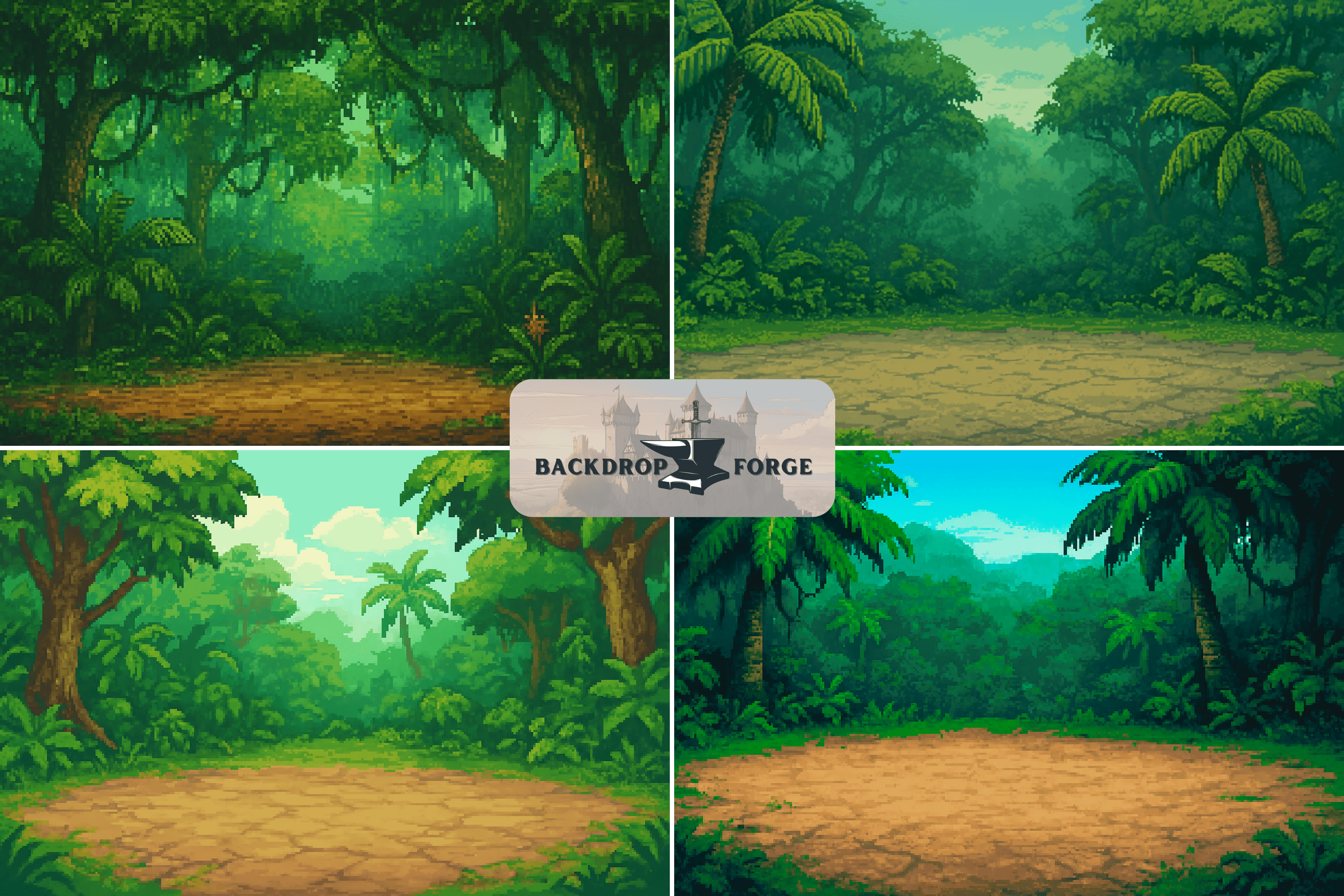 Fantasy figth Battle Backgrounds by BackdropForge