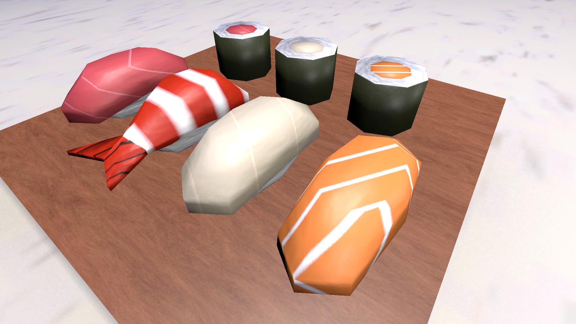 Low Poly Food Asset Pack by Kyle Fuji