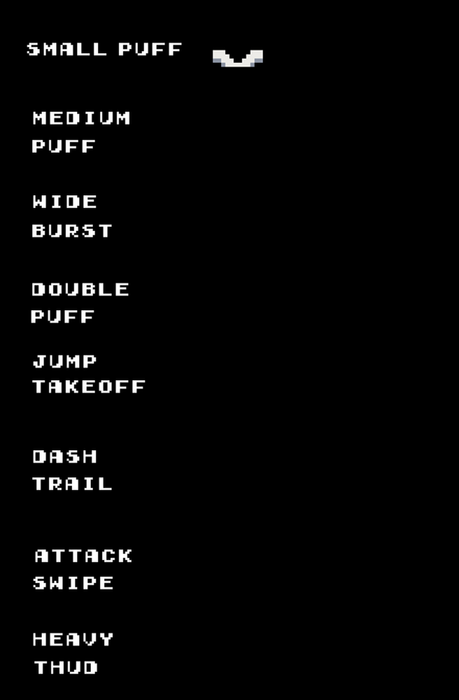 Dust Impacts Pack #1 – Pixel Art FX by Chris Ball