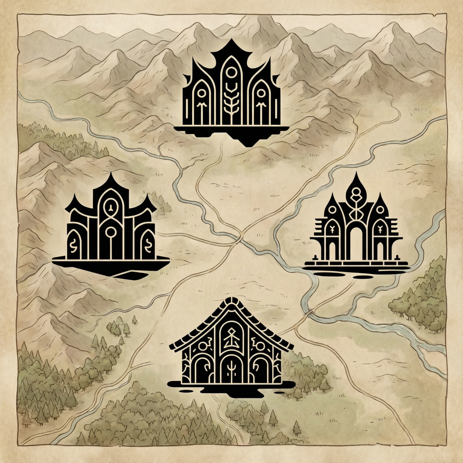 Versatile Black Icons Vol. 08 — Dark Eclipse by fredcalil | ART with AI