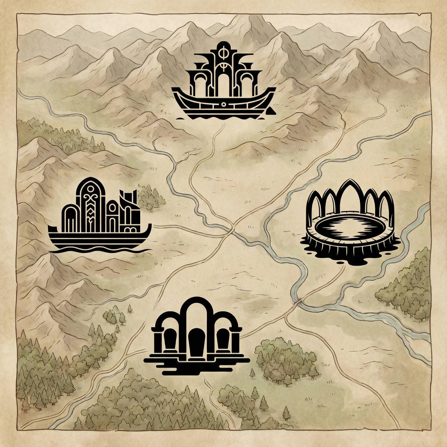 Versatile Black Icons Vol. 08 — Dark Eclipse by fredcalil | ART with AI