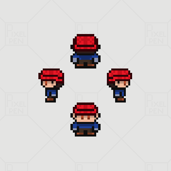 Winter NPCs – Pixel Character Pack (16×16) by Maru