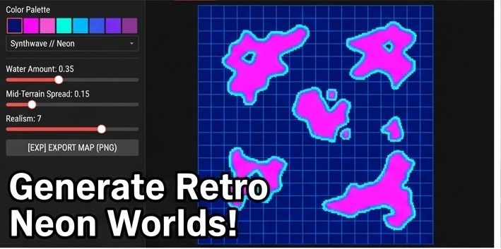 RPG map generator-Generate RPG maps in seconds by Nanosoft.inc