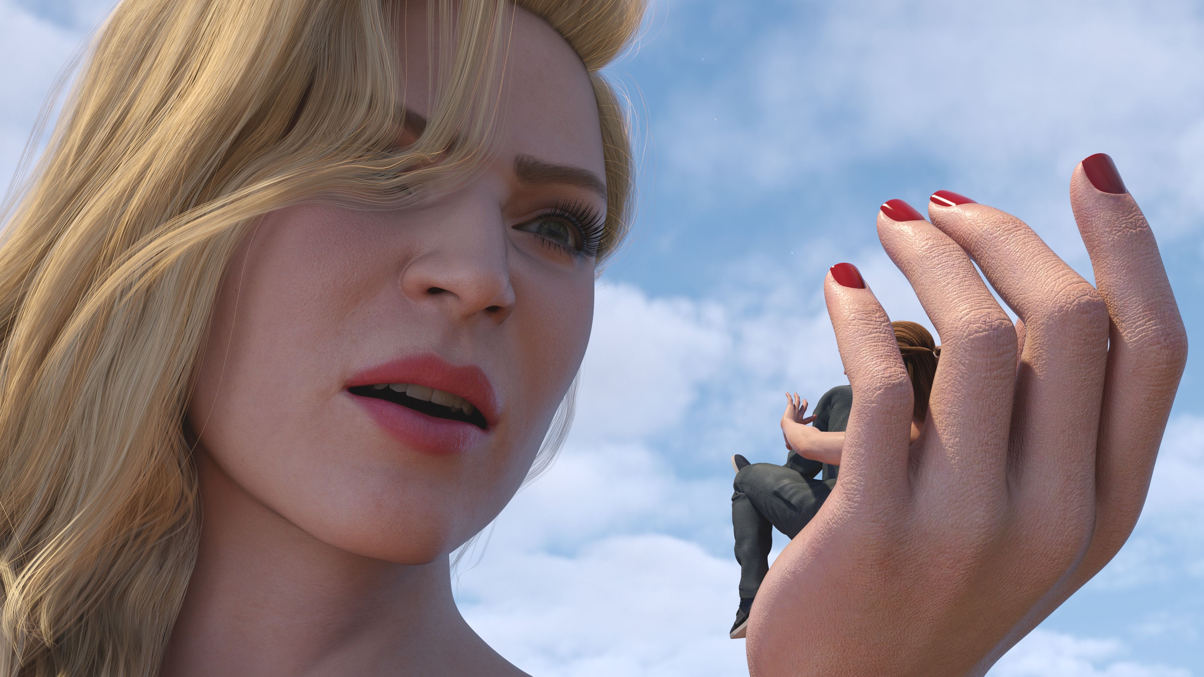 Attack of the Colossal Centerfold - Part 2 by Papayoya