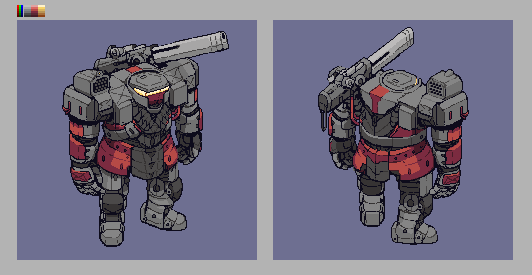 Lancer Tactics Mech Sprites by Gen