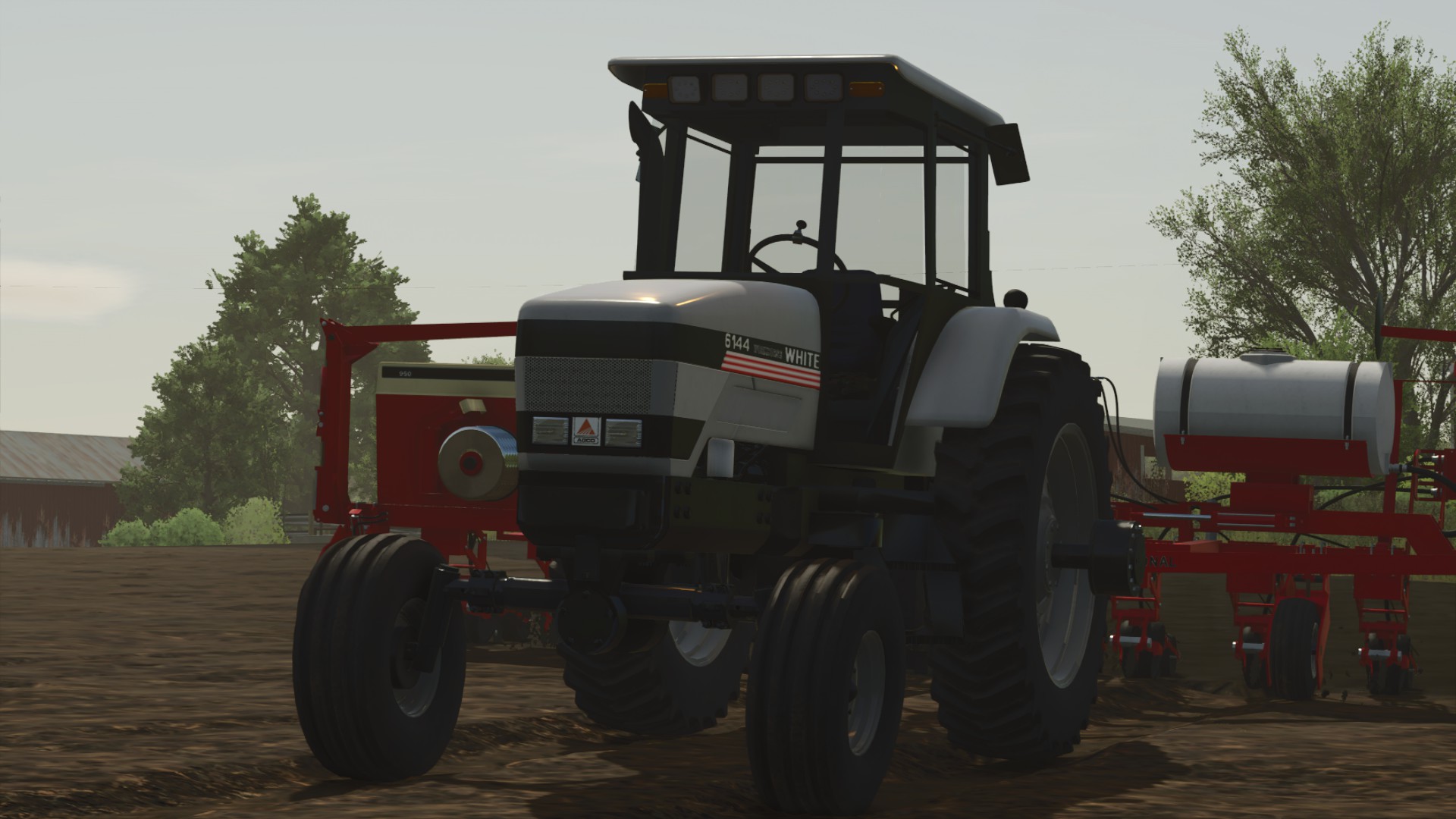 FS25 White 6100 Series V3 by Outpost Dairy