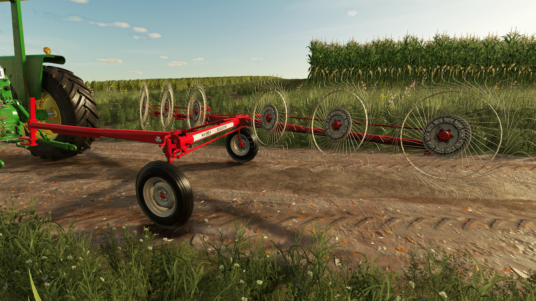 fs25 1978 6 wheel hay windrower by sebcroteau