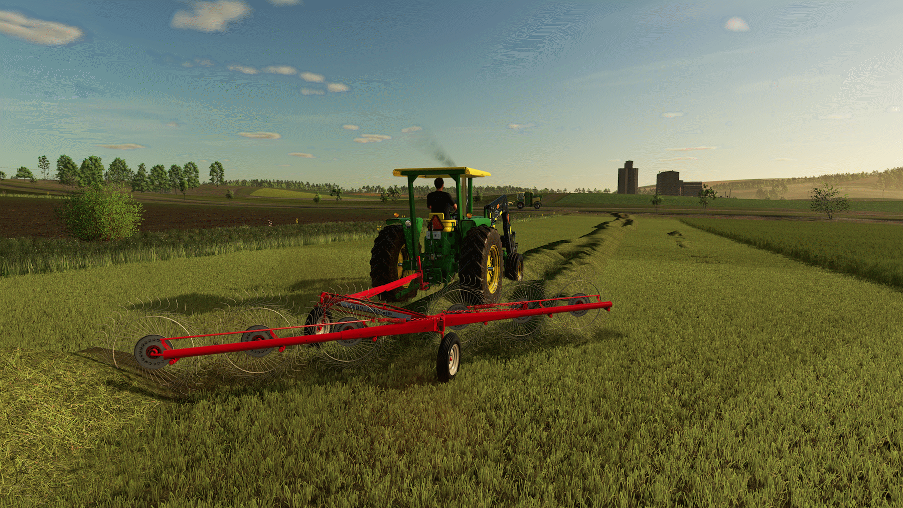 fs25 1978 6 wheel hay windrower by sebcroteau