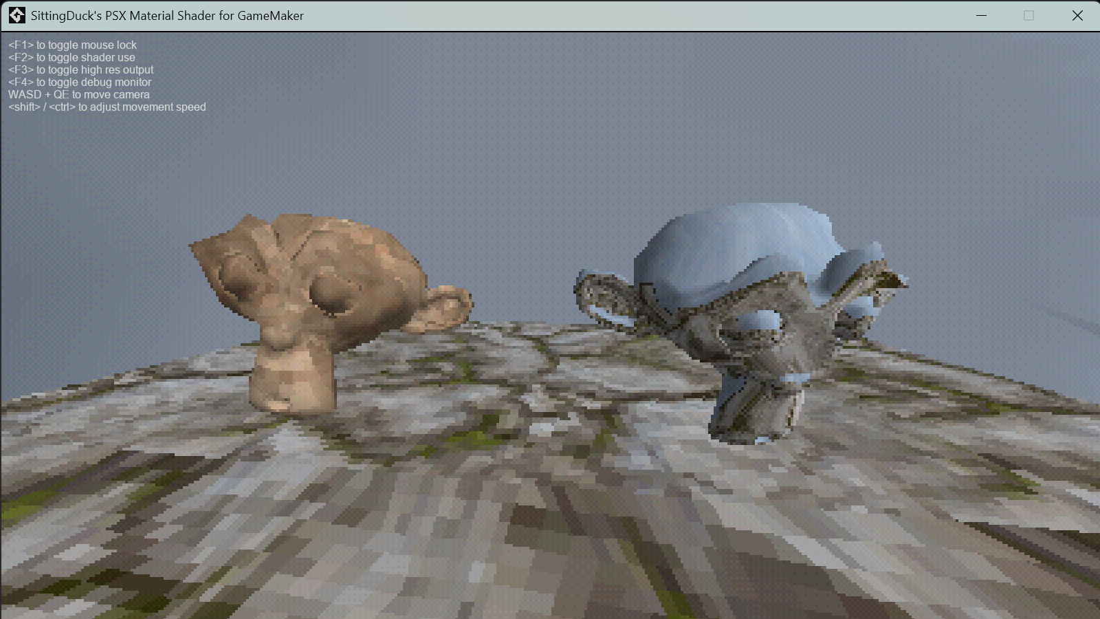 PSX Material Shader for GameMaker by SittingDuck