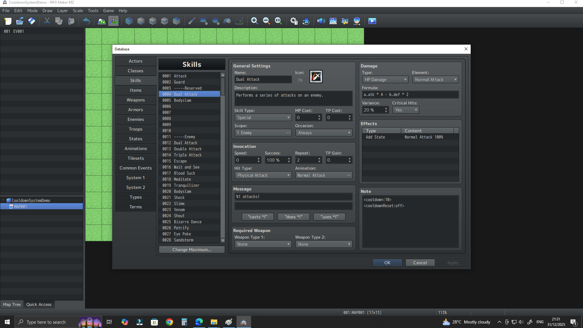 🧊 CT_CooldownSystem — Launch Devlog - CT_CooldownSystem — Skills & Item ...