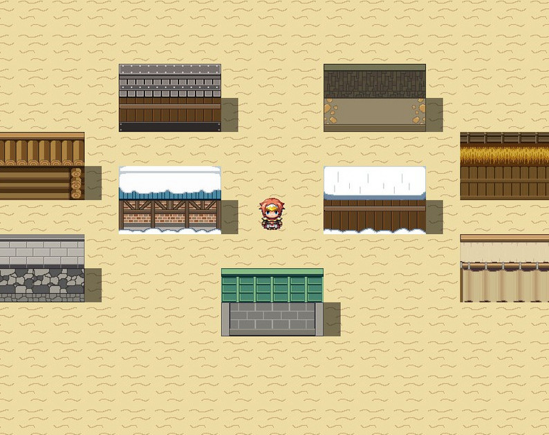 Bryson's Simple Pixel RPG Maker MV Tileset 48x48 by Ikari Creative