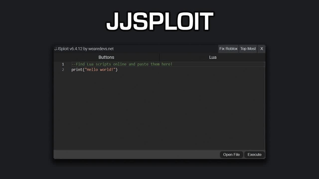 JJsploit Executor - Best free executor! by Dev_uploads