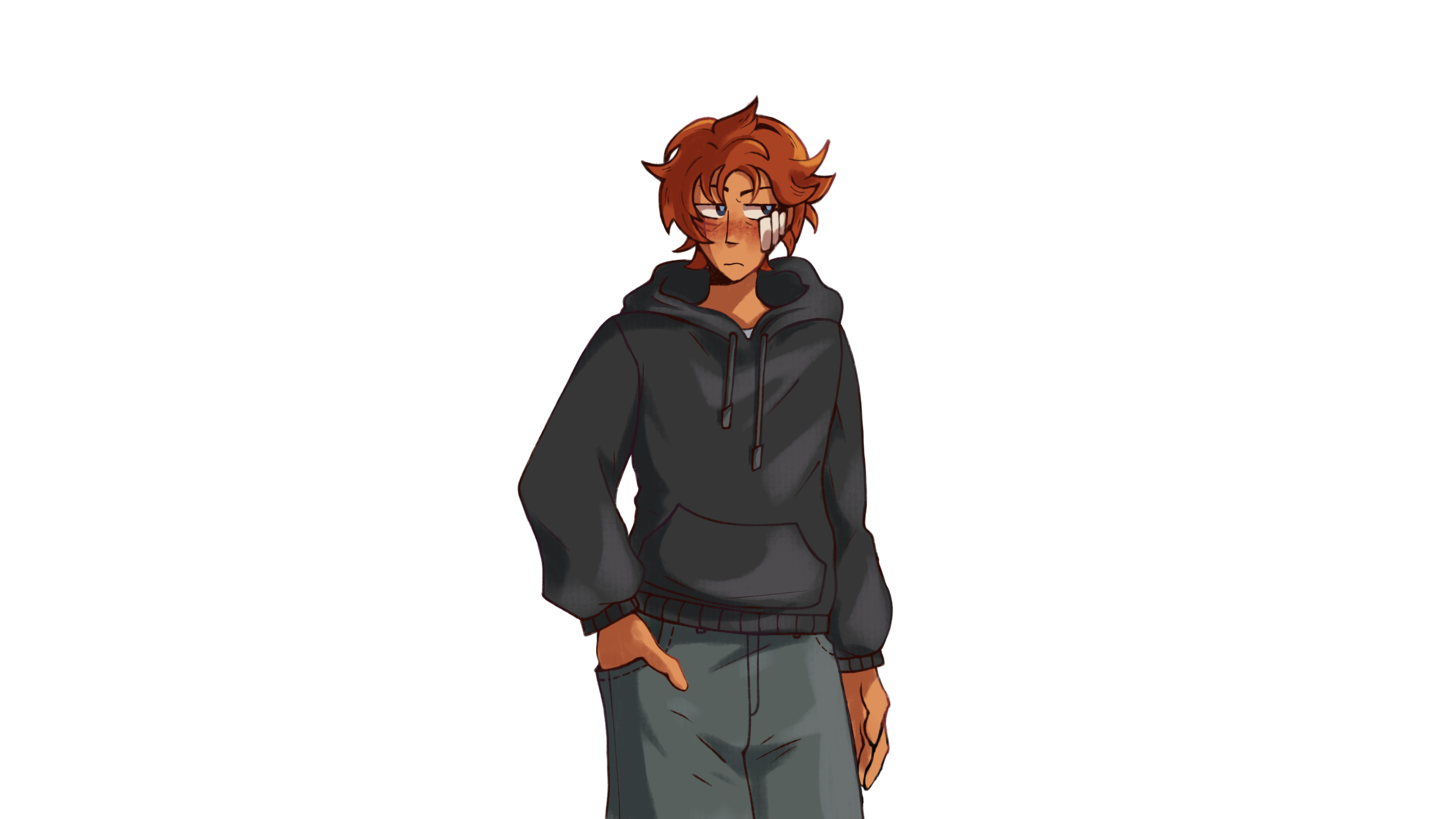 Free sprites visual novel, male by Khafi
